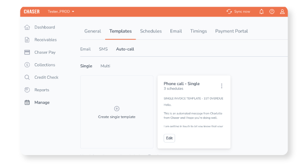 Reduce Manual Intervention When Chasing Late Payments Using Auto Call