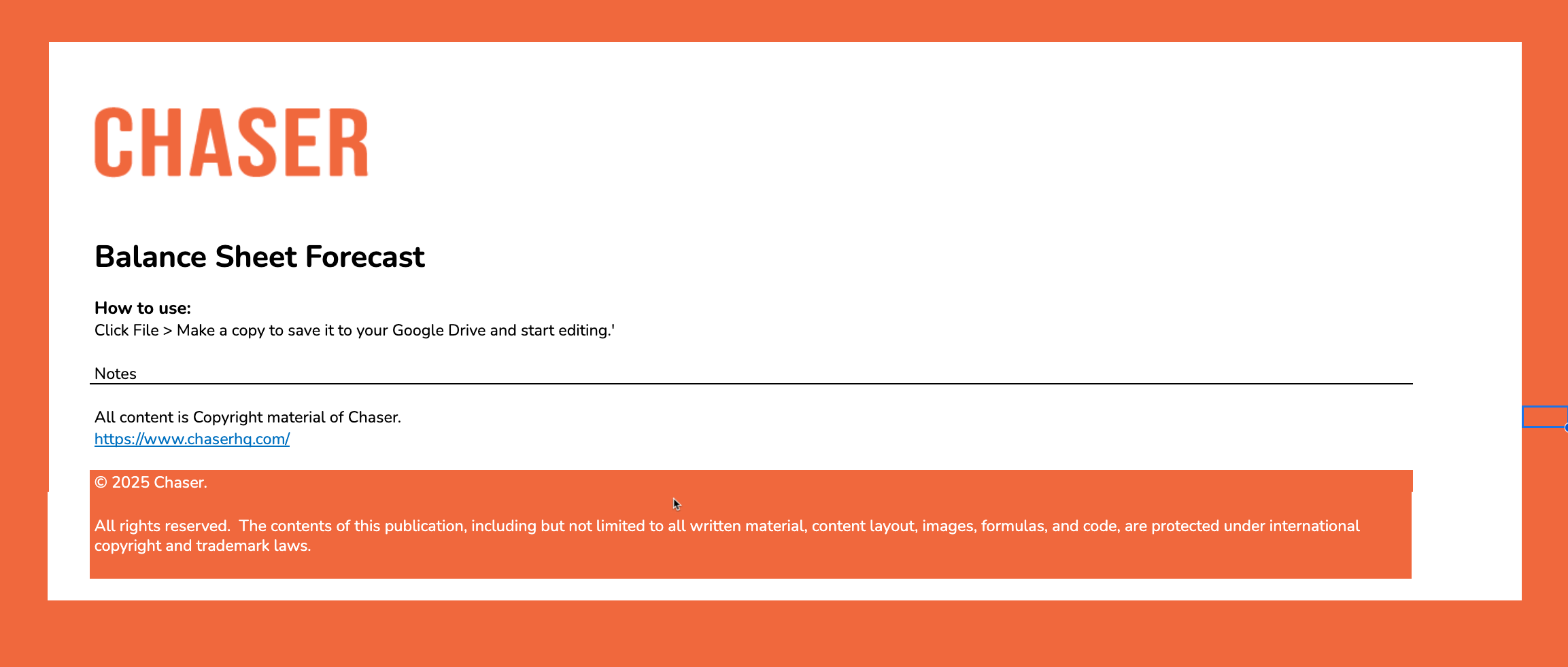 Balance sheet forecasting: How to forecast your key line items