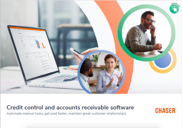 Credit control and accounts receivable software brochure | Chaser