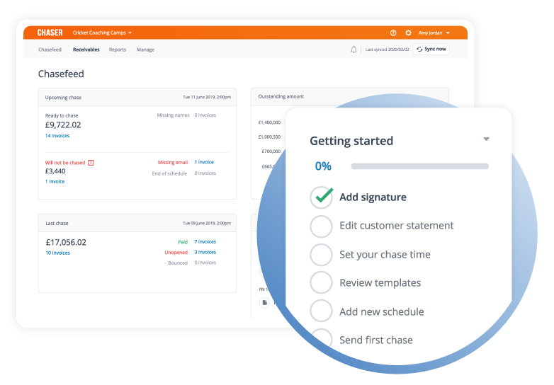 Integrate with AccountsIQ | Chaser credit control software