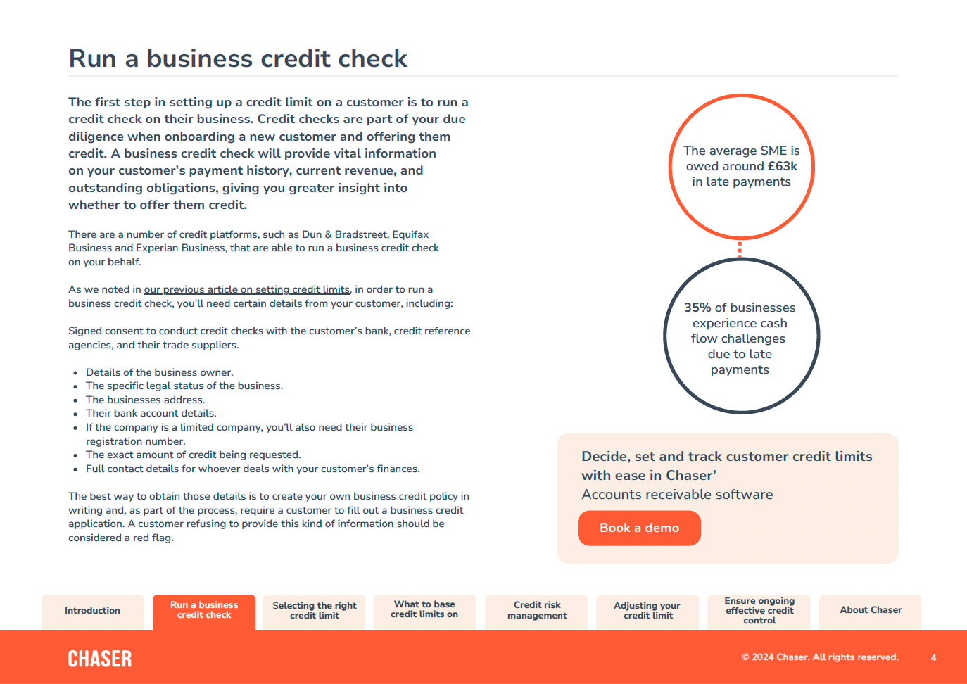 How to set credit limits: a guide for business to business payments